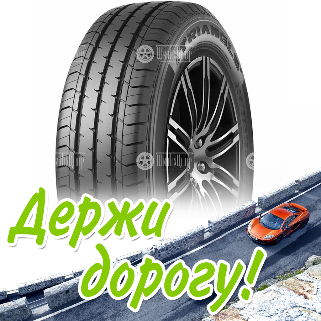 Шина Triangle 195 R15C Connex Van Tv701 106/104S Летняя для легковых автомобилей и кроссоверов