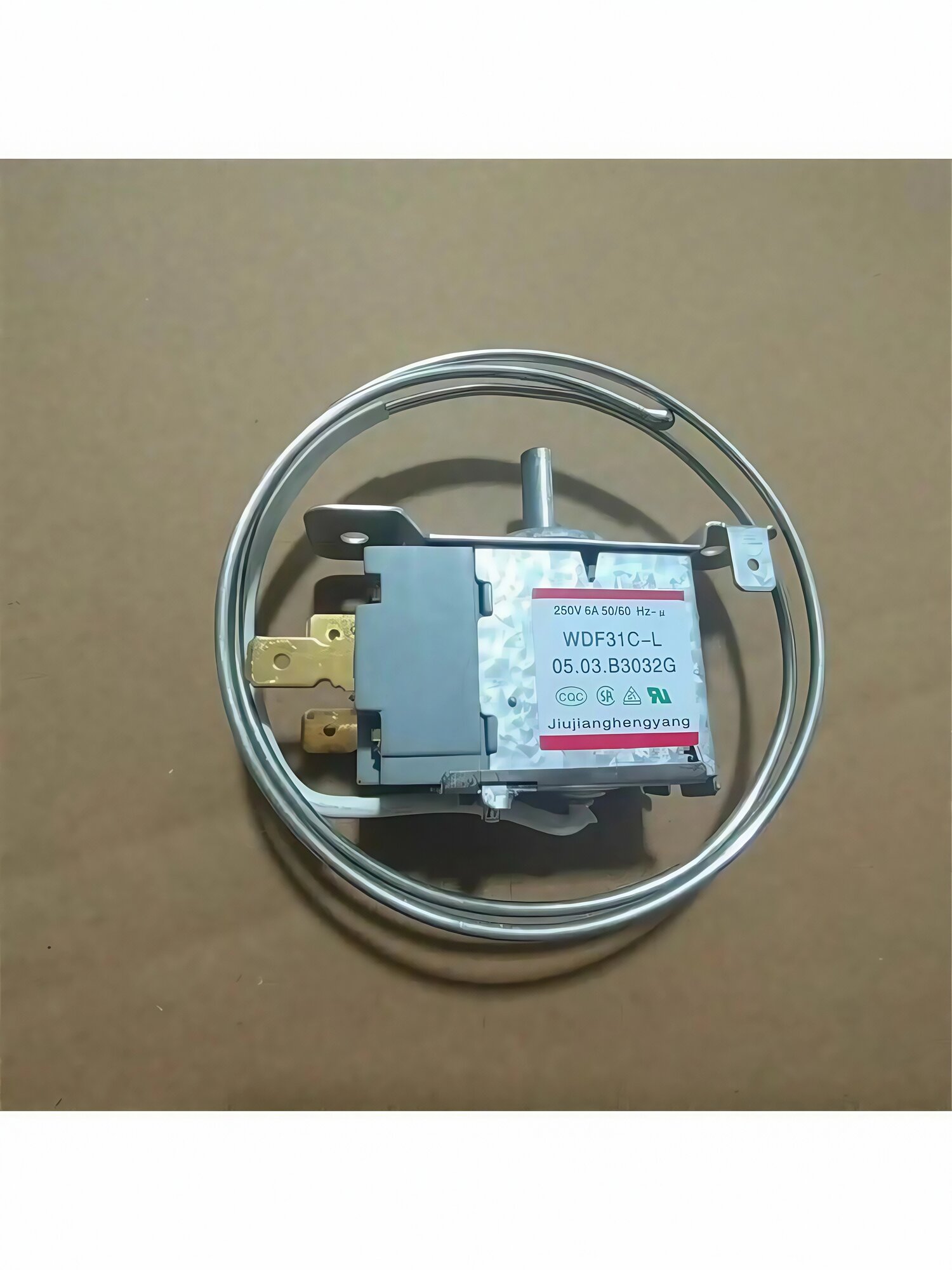 Термостат WDF31C-L, для холодильника, серый, вставка, механическое управление