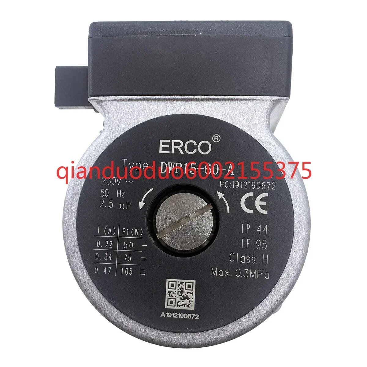 ERCO DWP15-60-A Двигатель циркуляционного насоса газового котла для Koreastar и NEVA LUX