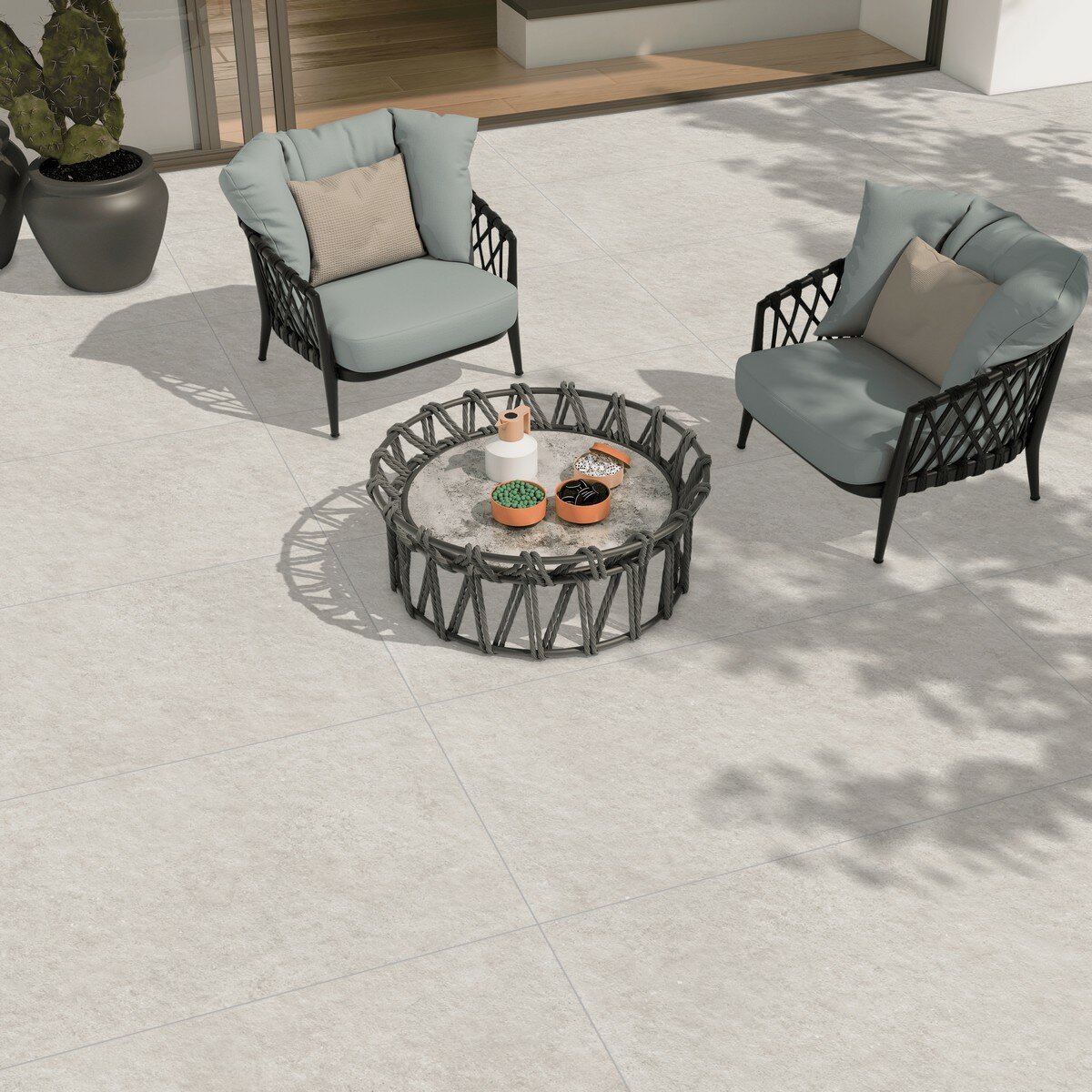 Керамогранит Neodom Jackstone Camel Matt Str 60x120 N40038 бетон матовая Глазурованная, Износостойкая, Морозостойкая, морозостойкая