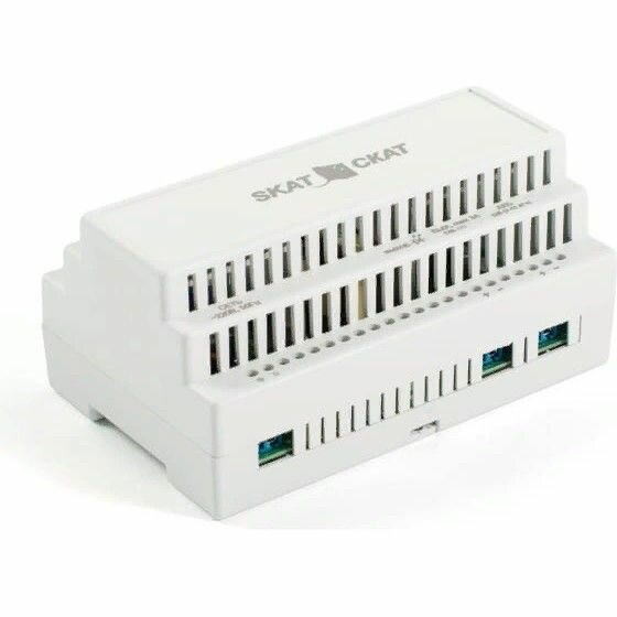 Бастион SKAT - 12 - 3.0 DIN скат ИБП - 12 3 - DIN источник питания 12В 3А пластиковый корпус под DIN рейку 35 мм, МПТ 580