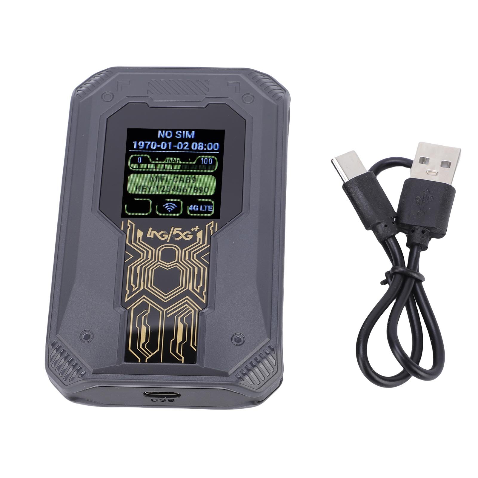 4G Mobile Wi -Fi Hotspot Стабильная компактная беспроводная 4G Мобильный интернет -маршрутизатор WiFi для дома и путешествий