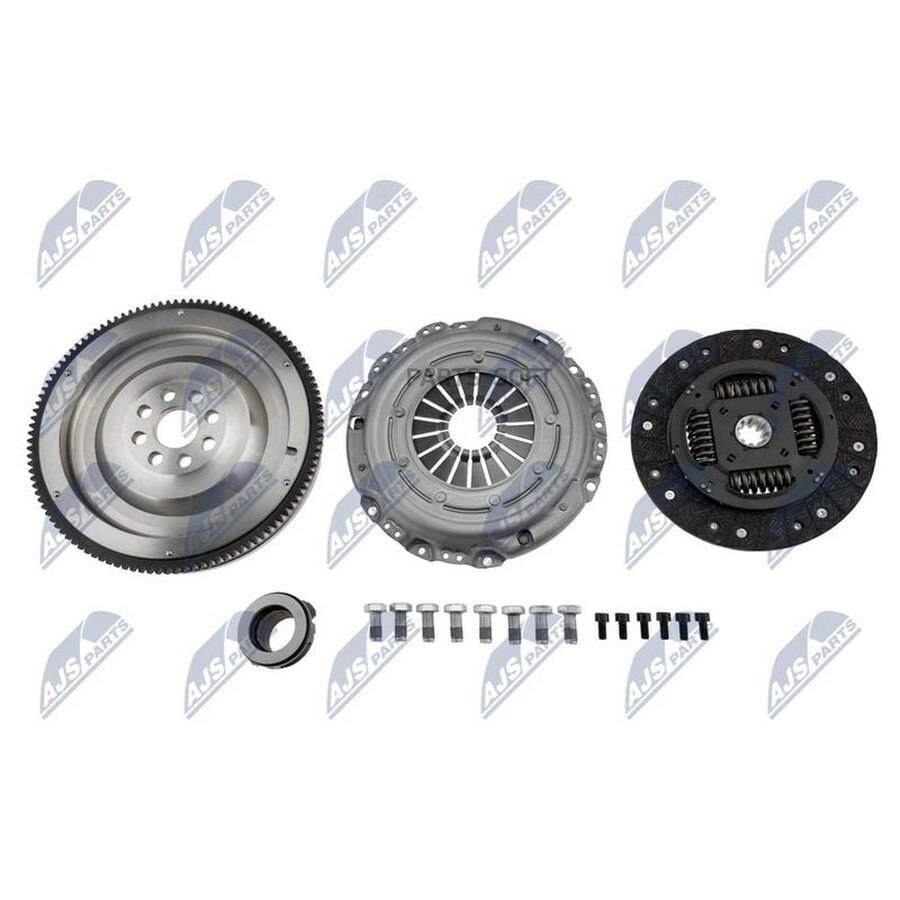 Комплект сцепления BMW E36 323I/325I/325TD, E30 324TD 87-91, E39 523I/525TD -09.1997, E34 52 от официального дистрибьютора, NTY, артикул NZSBM006