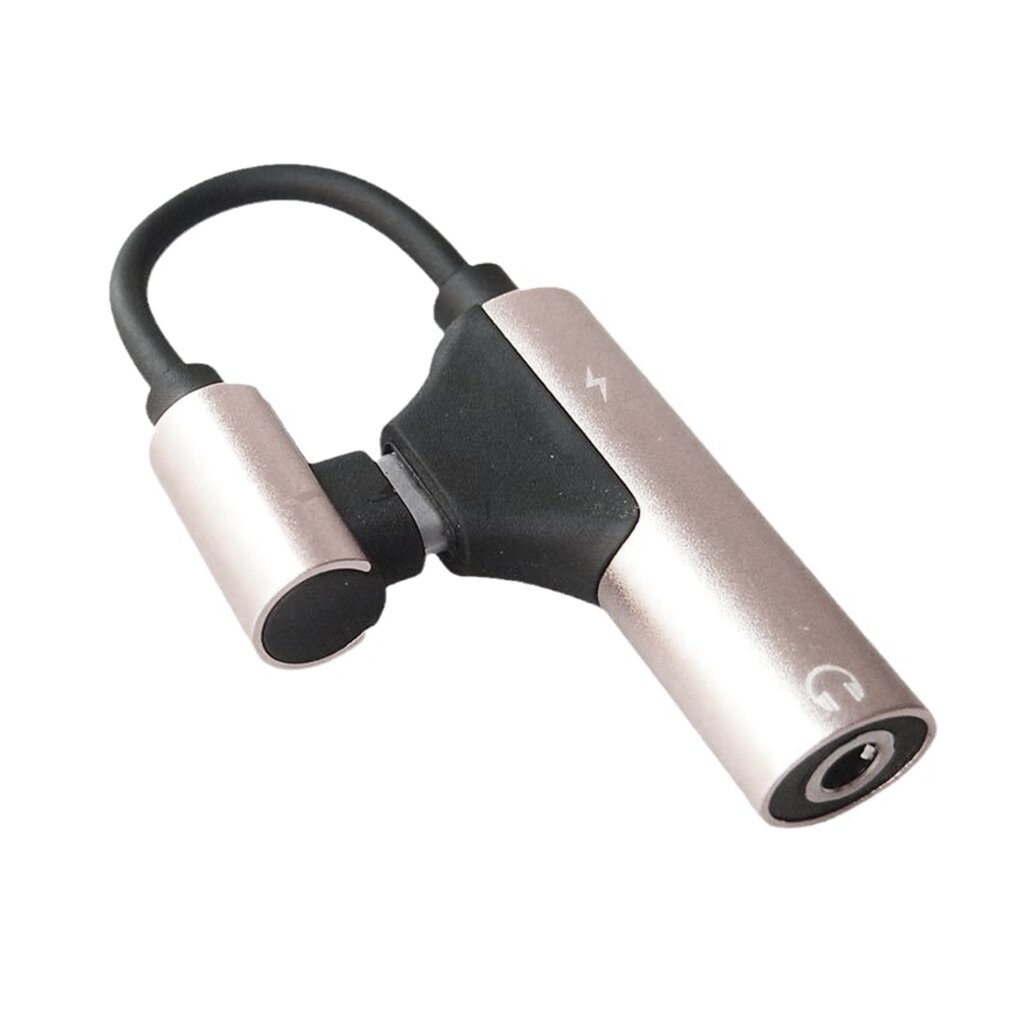 Звуковой адаптер USB C- 3,5 мм, тип C-кабель стереофонического ключа для наушников, наушники