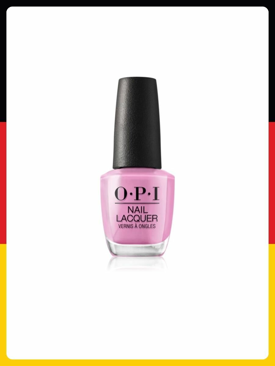Лак для ногтей OPI Nail Lacquer nail polish Lucky Lucky Lavender, 15 мл