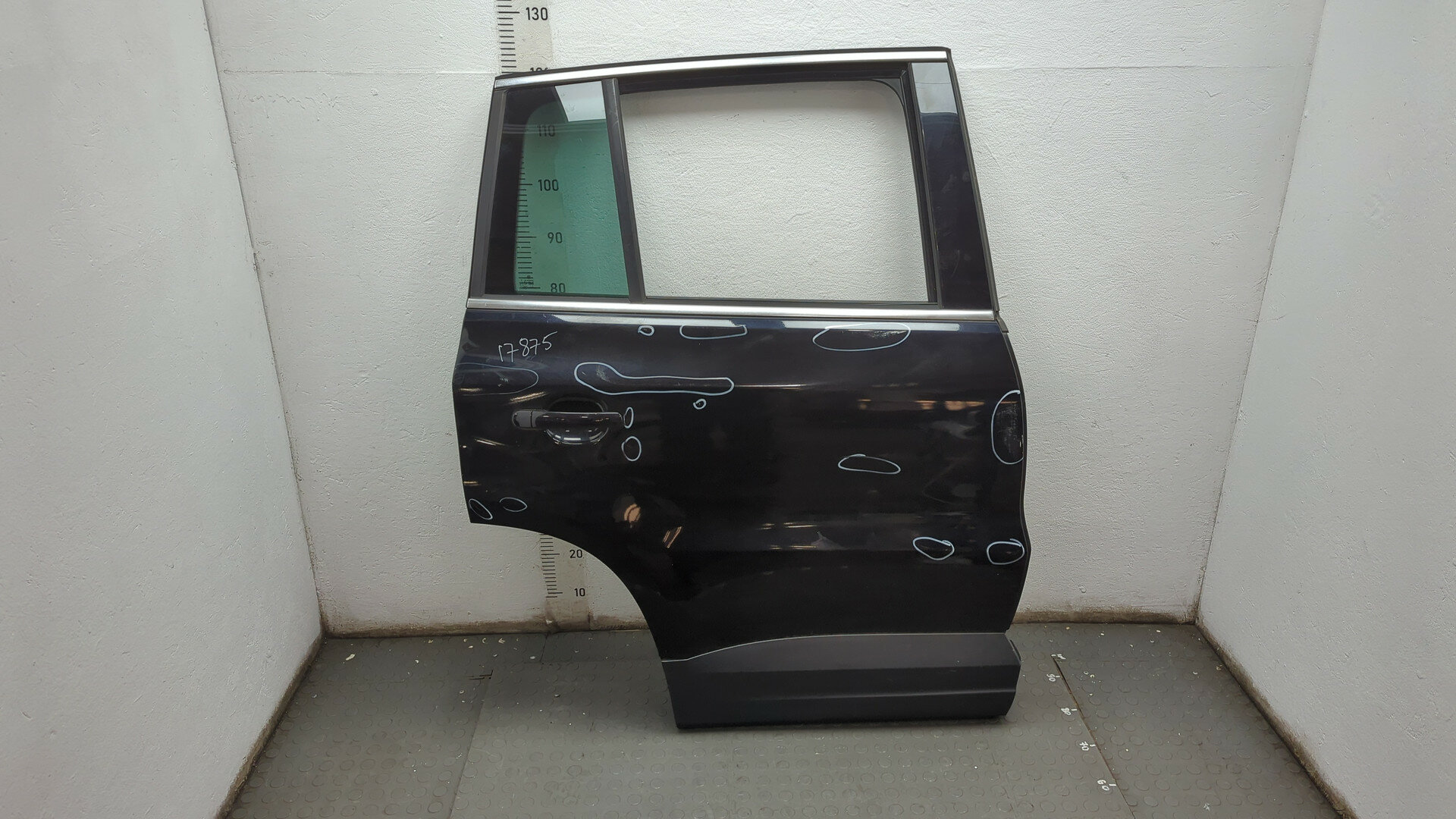 Дверь боковая (легковая) правая задняя Volkswagen Tiguan Б/У