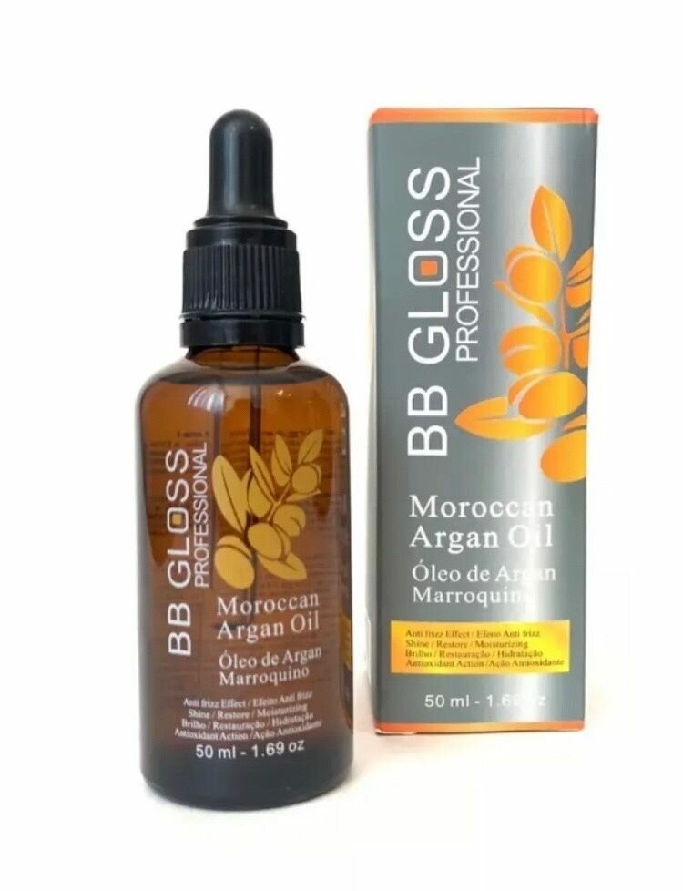 Аргановое масло для волос 50 мл BB GLOSS Moroccan Argan Oil