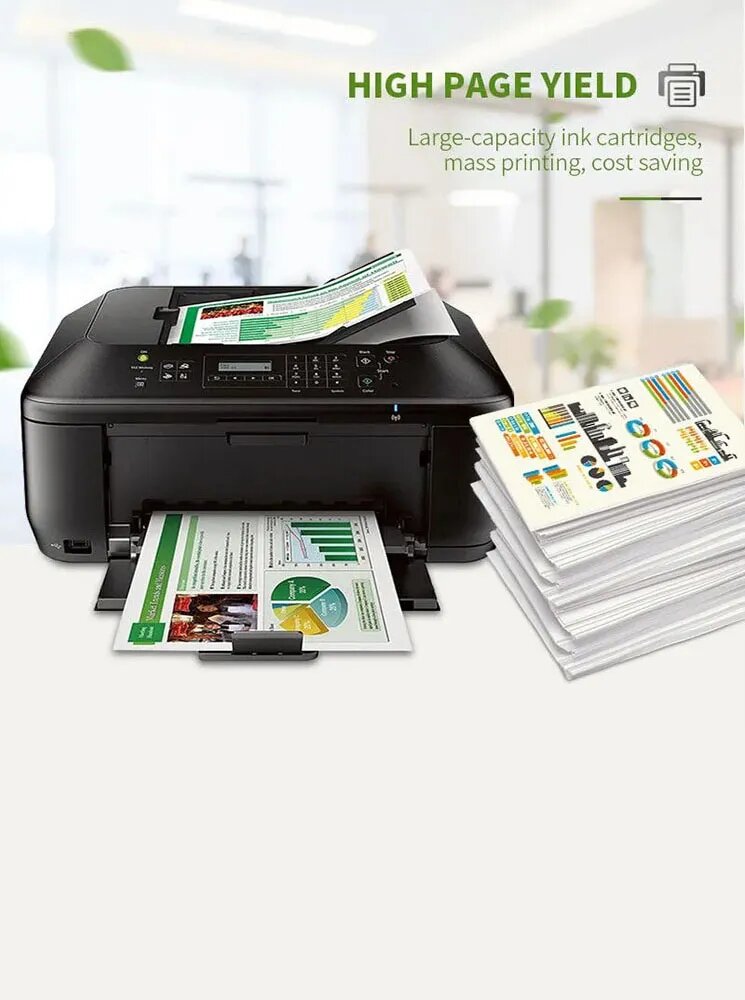 Подходит для картриджей, совместимых с HP 305XL column, одна упаковка черного цвета