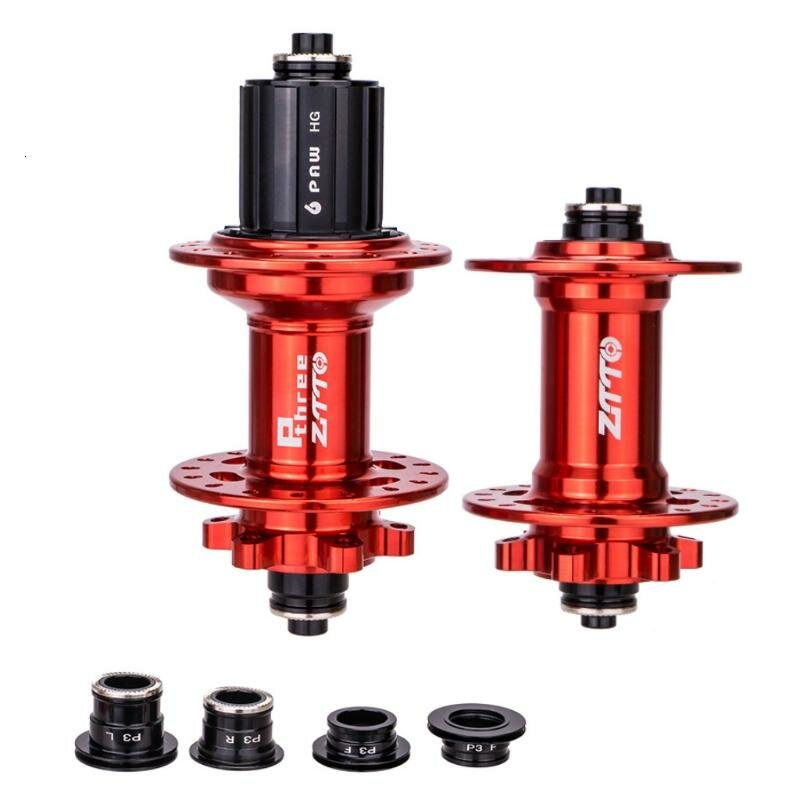 Алюминиевый втулочный тормоз для горного велосипеда, быстросъемный, 72 зуба, красный - HG