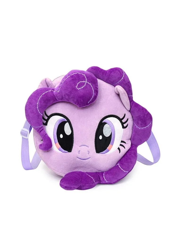 Сумка-подвеска My Little Pony (Маленькая пони) Пинки Пай, мягкая игрушка на плечо, фиолетовый