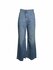 Джинсы Momoni Wide-leg jeans, размер 48, синий