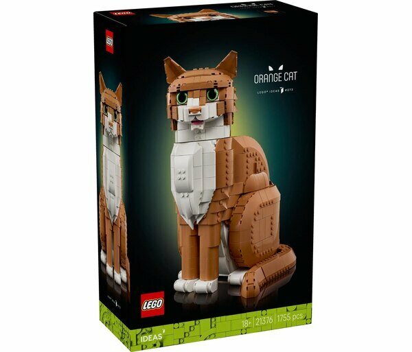 Конструктор LEGO Ideas 21376 Оранжевый кот (Lego 21376)