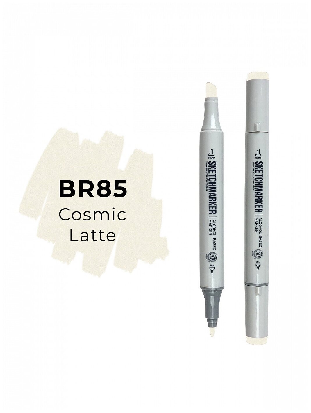 Маркер спиртовой двухсторонний SKETCHMARKER, BR85 Космическое латте
