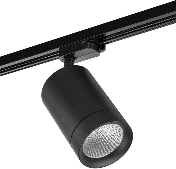 Lightstar Canno 303272 Светильник для 1-фазного трека LED 35W 2240LM 45G, черный 3000K IP20 (в комплекте)