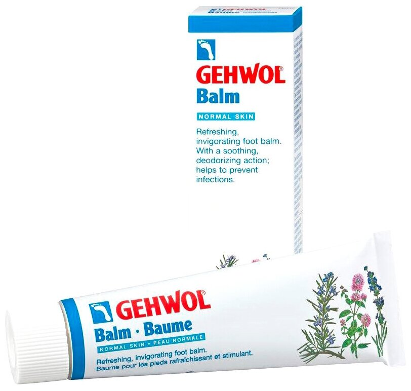 Gehwol Тонизирующий бальзам для ног Жожоба Balm Normal Skin, 75 мл, 75 г