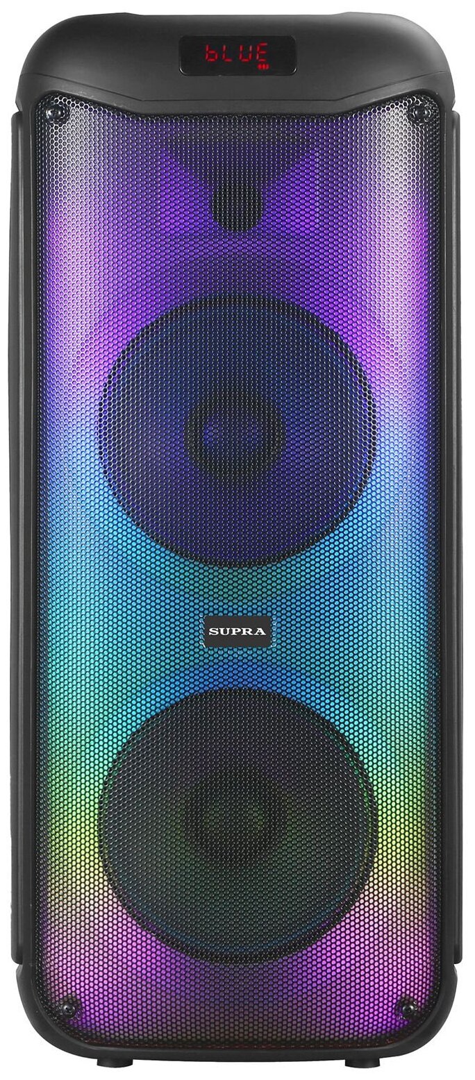 Минисистема Supra SMB-790 черный 65Вт FM USB BT micro SD