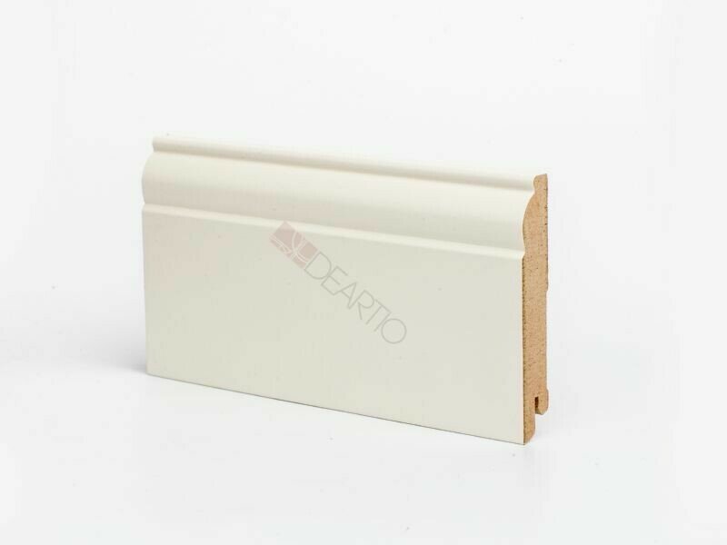 Плинтус Напольный МДФ Ликорн U104-100 Кремовый В100хТ16хД2050 мм DeArtio.