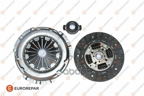 К-т. сцепления (диск корзина подшипник) PEUGEOT 307 2001- PEUGEOT 206 1999- PEUGEOT 207 2006- EUROREPAR арт. 1636266480