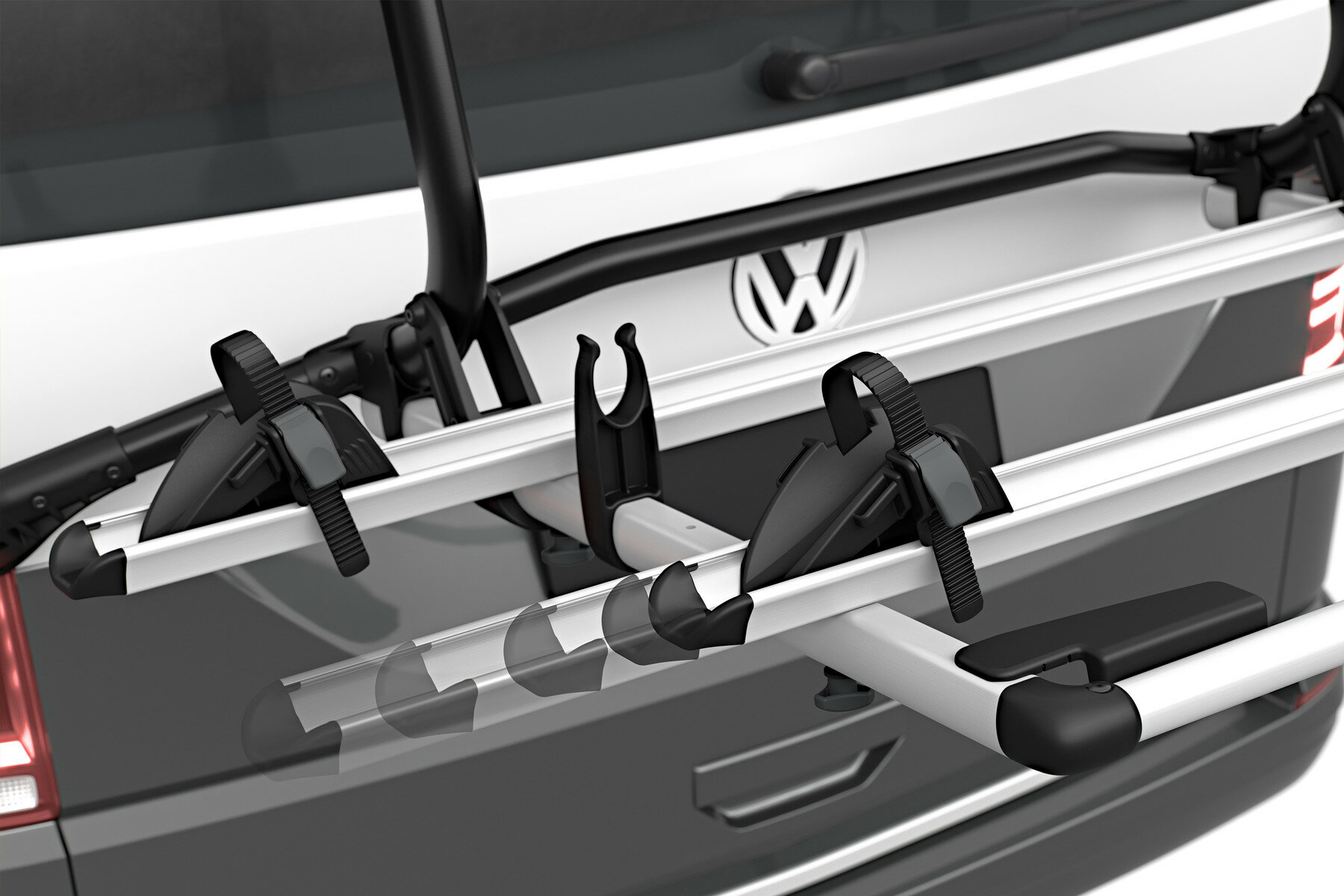 Крепление для велосипедов Thule WanderWay 2, для задней двери минивэна, приподнятая платформа — фото 1