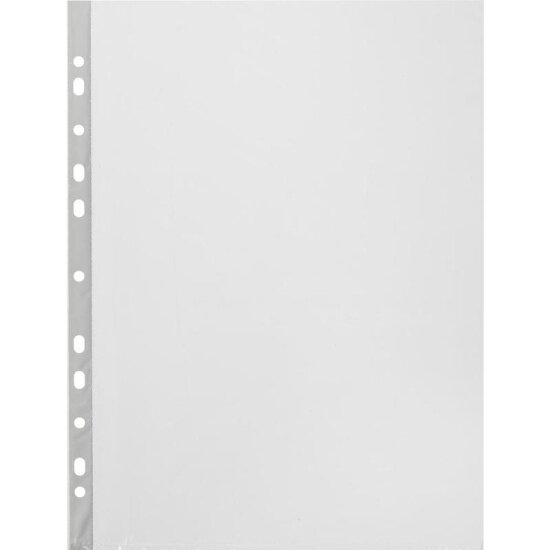 Папка-файл Attache Economy перфорированная А4 100шт, гладкая Элементари 0,45 мм