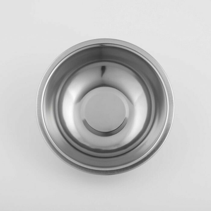 Миска глубокая из нержавеющей стали Доляна Индия , 800 мл, d 20 см