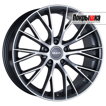 Диски литые MAK Munchen (Gun Metallic Mirror Face) 8.0х18/5х120 D72.6 ET30.0