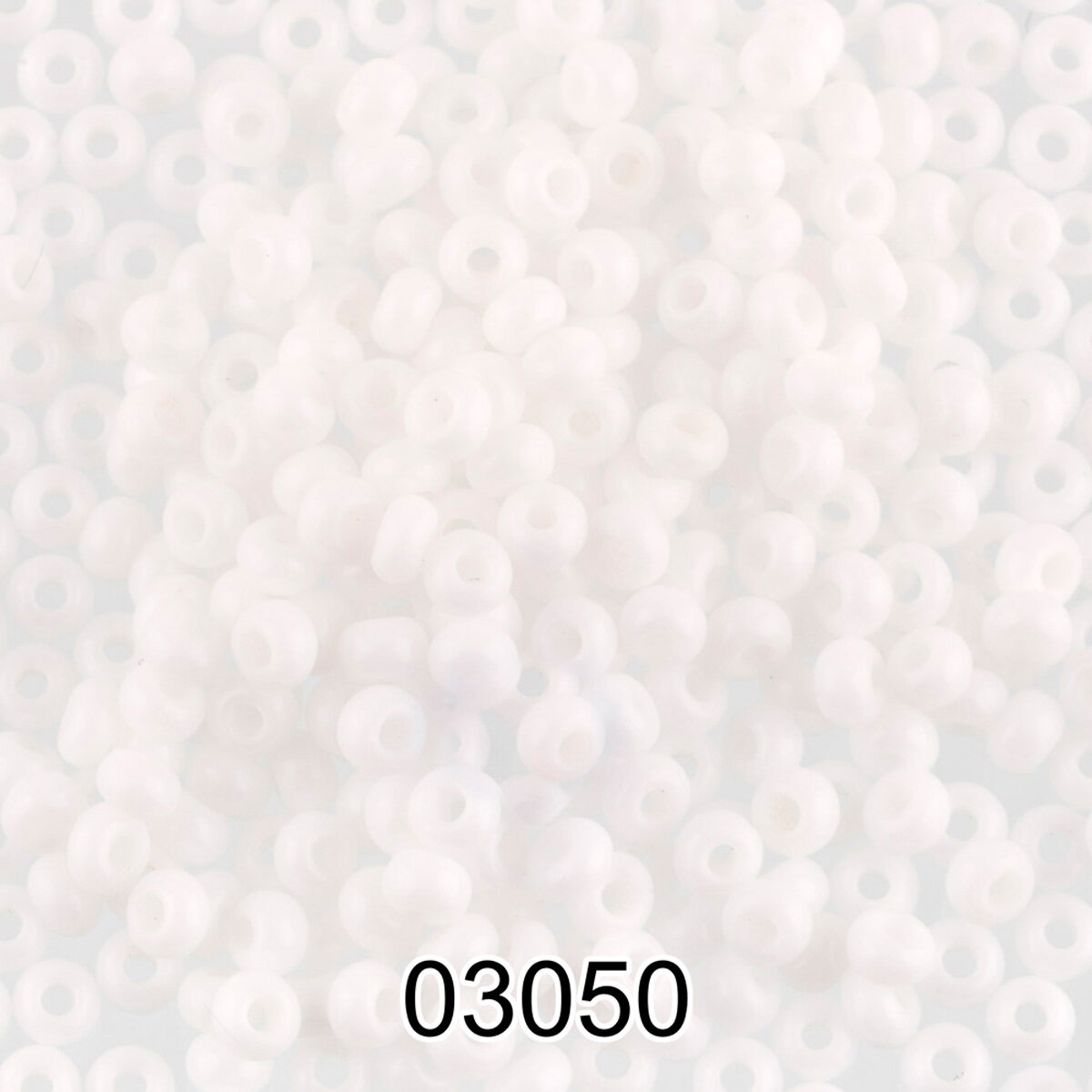 GAMMA бисер Чехия круглый 08/0 2.9 мм белый 5 г 1-й сорт H661 03050