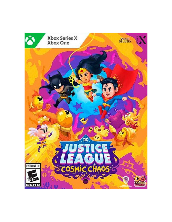 Xbox игра Outright Games DC's Justice League. Cosmic Chaos