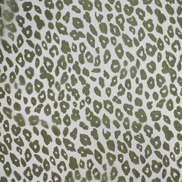 Ткань для шитья Ткани-100, органза, хаки, полиэстер, 1.4x2 м