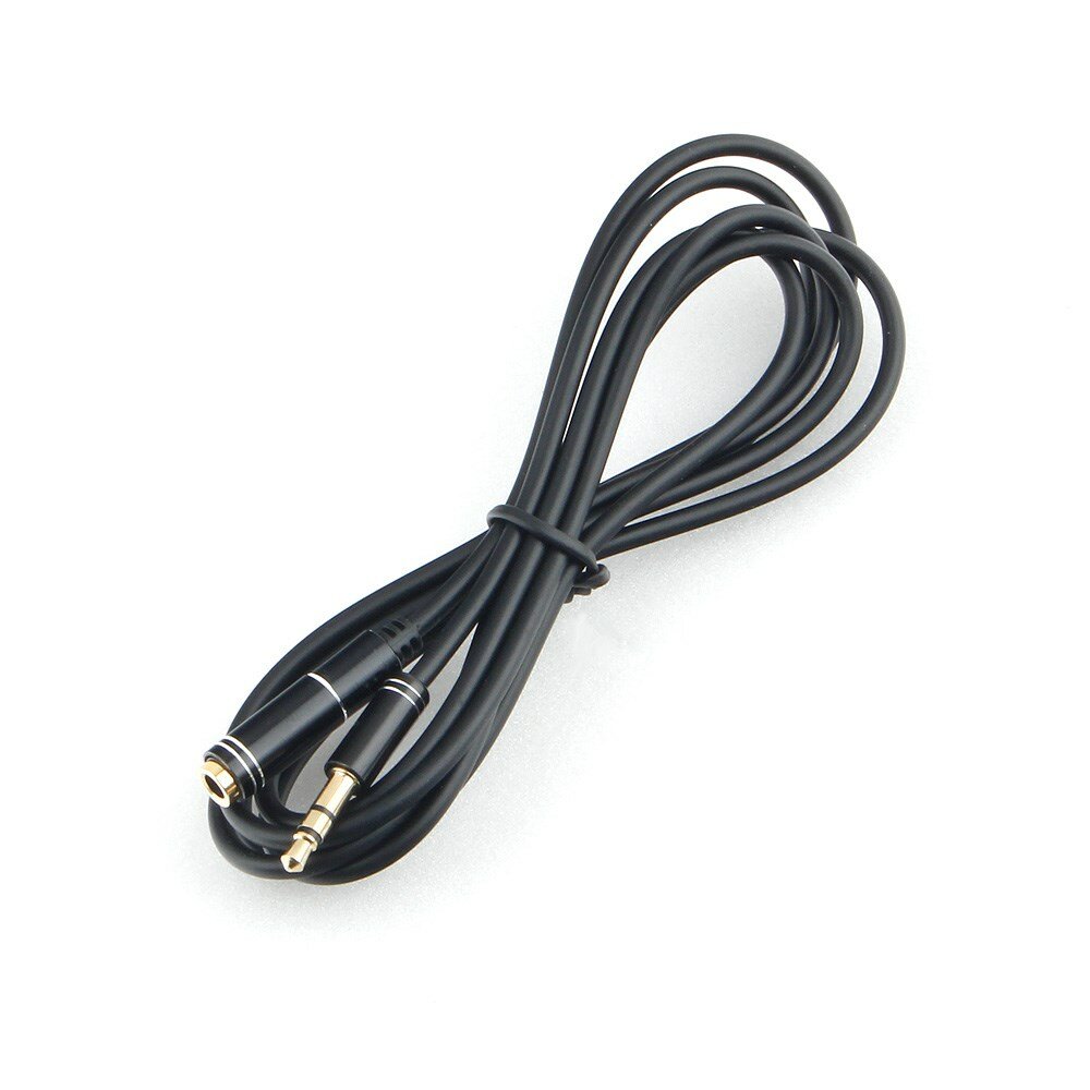 Удлинитель аудио jack 3.5 мм (M) - jack 3.5 мм (F), 1.5м Cablexpert Pro (CCAB-02-35MF-1.5MB)