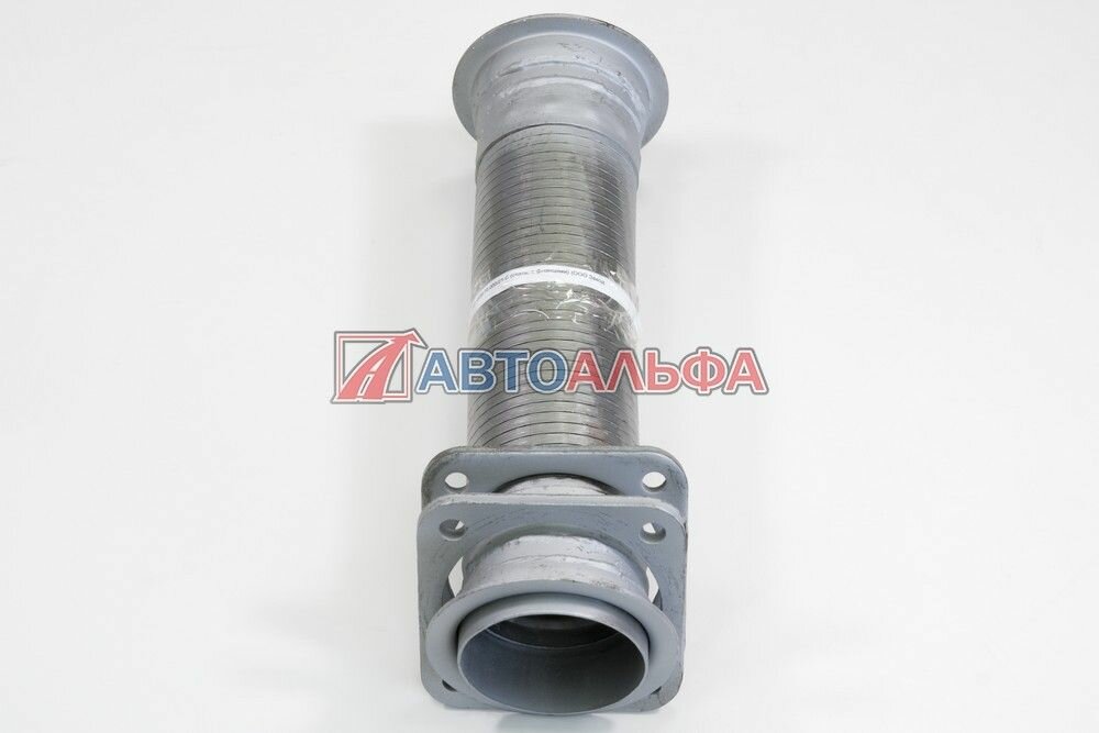 Металлорукав КАМАЗ Евро в сборе (54115-1203012-02-С) (сталь, с фланцами)