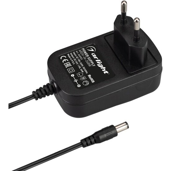 Блок питания Arlight ARDV-36-24BW (24V, 1.5A, 36W) (, Адаптер, 3 года)