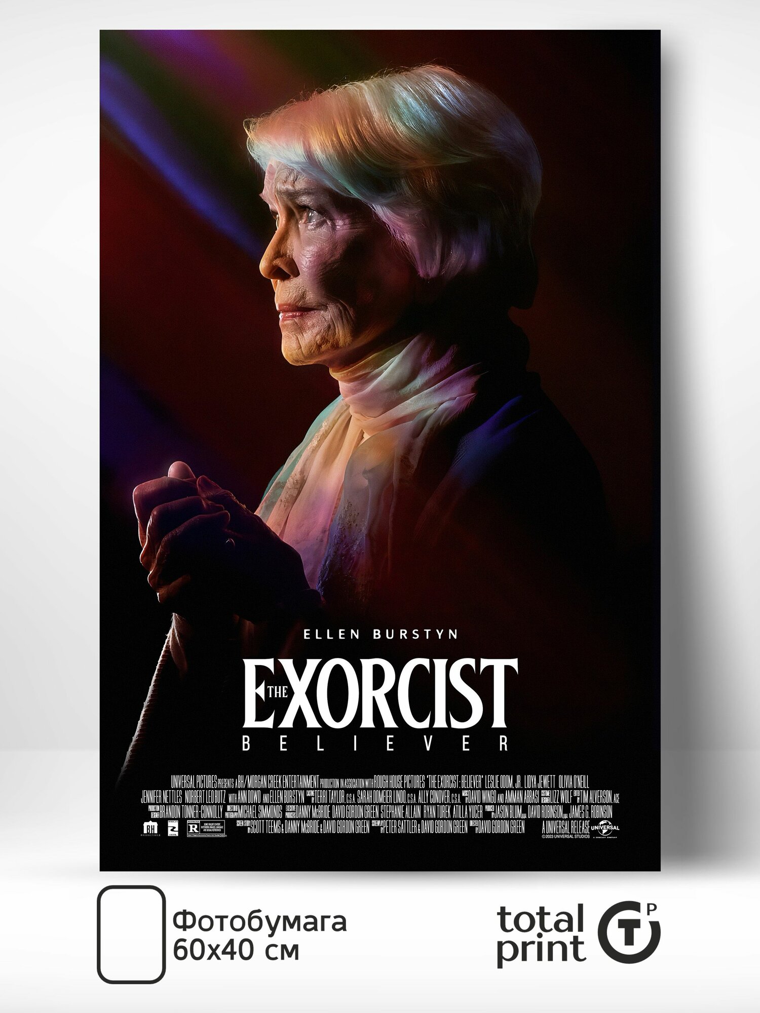 TotalPrint Постер для интерьера по фильму, 60х40см, Изгоняющий дьявола: Верующий
