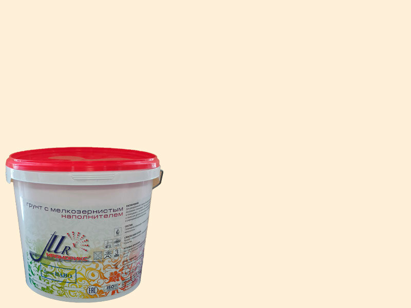 Грунт ВД-АК тонирующий с Мелкозернистым наполнителем Мраморикс™ нано под ДП, Моисей, 7кг