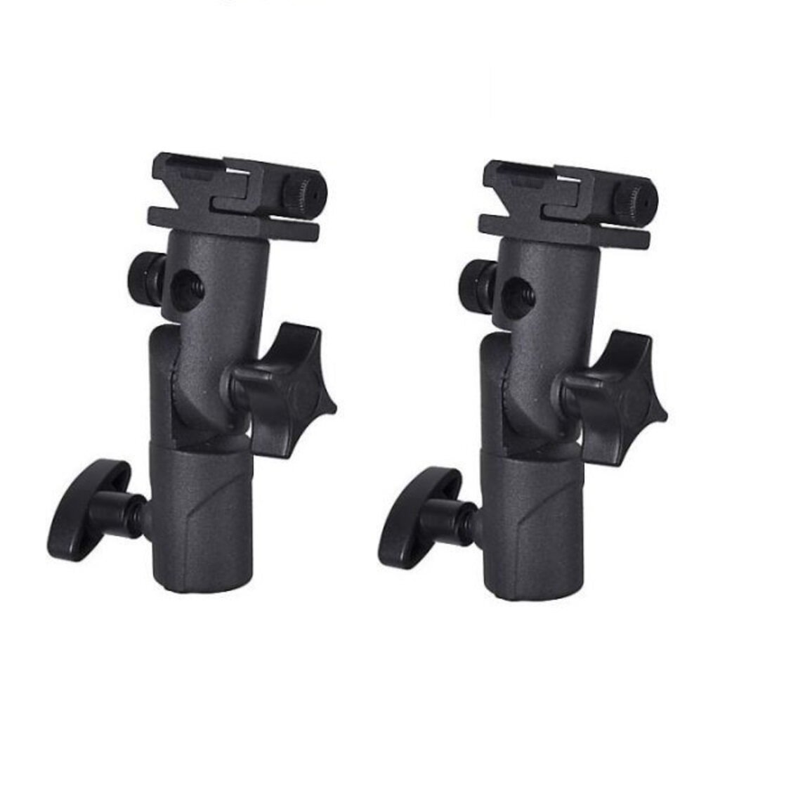 Крепеж для вспышки Vitbor MB-50, крепление на стойку, 1/4", (2 штуки)