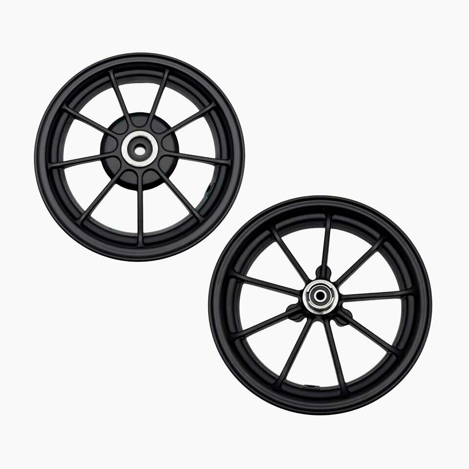 Обода 10" передний/задний литые под дисковый тормоз на скутер HONDA DIOZX 25/28/35 (черный)