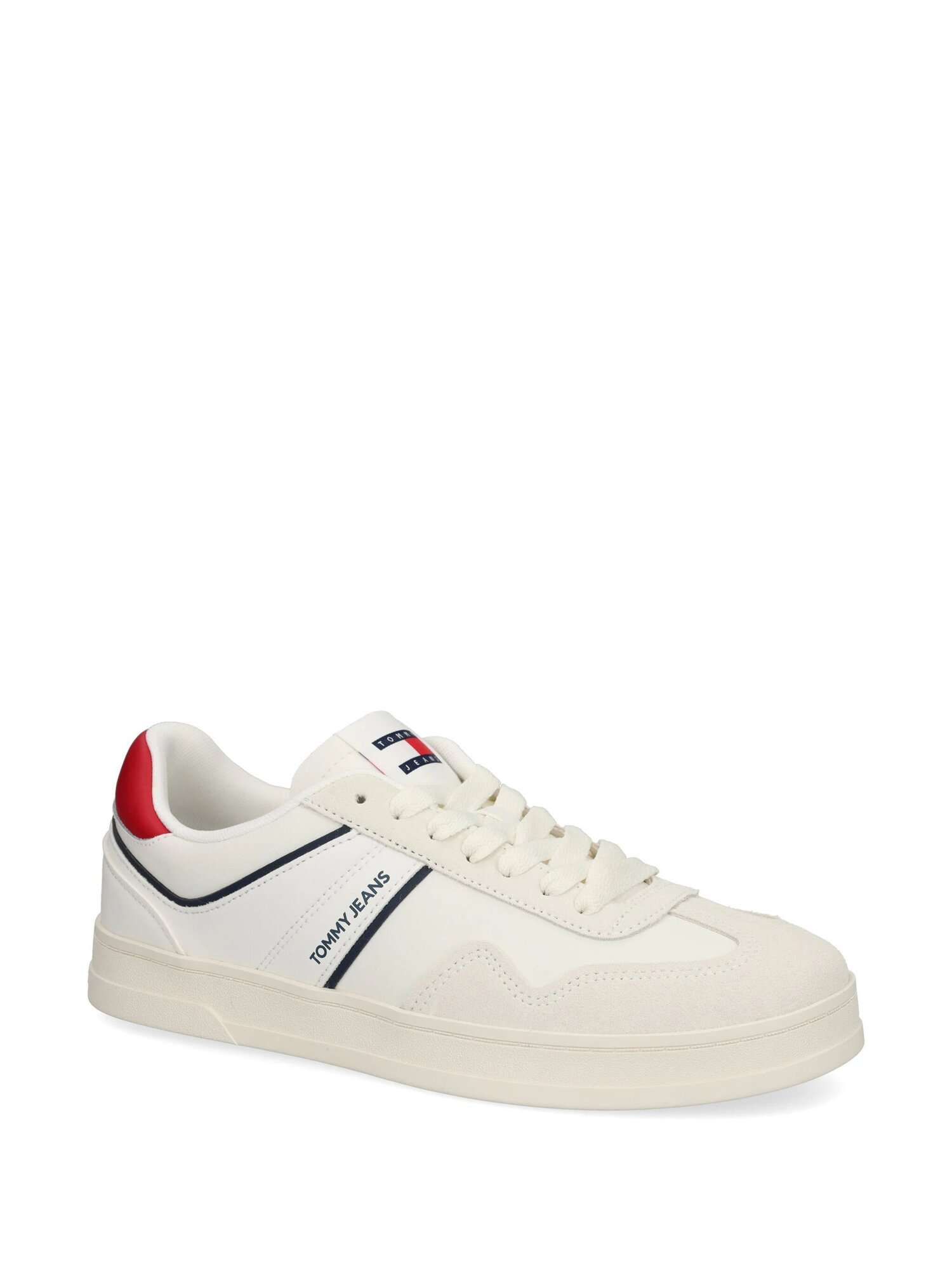 Кроссовки Tommy Jeans Retro Mayka, размер 44 EU, бежевый/белый — фото 1