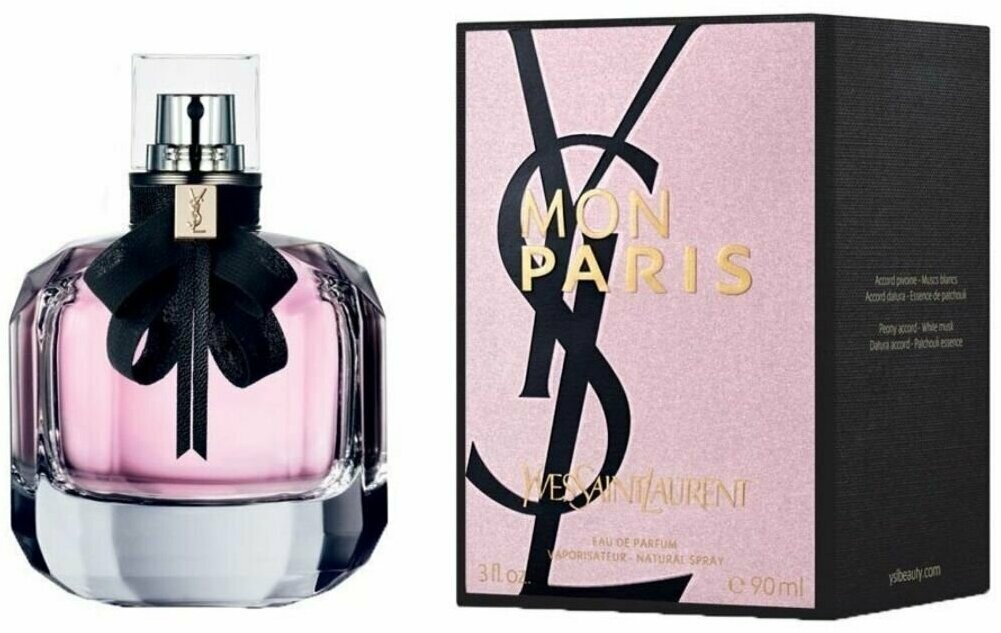 Парфюмерная вода Mon Paris, YSL, 90 мл, шипровые, фруктовые ноты
