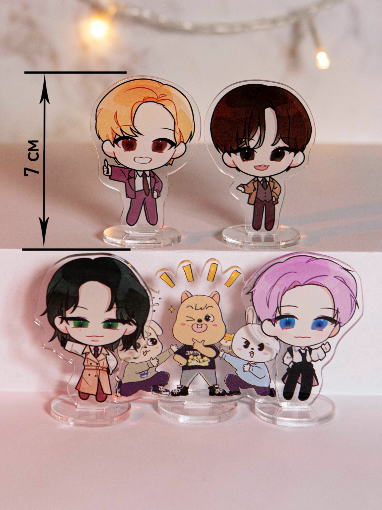 Набор к-поп фигурок Stray Kids