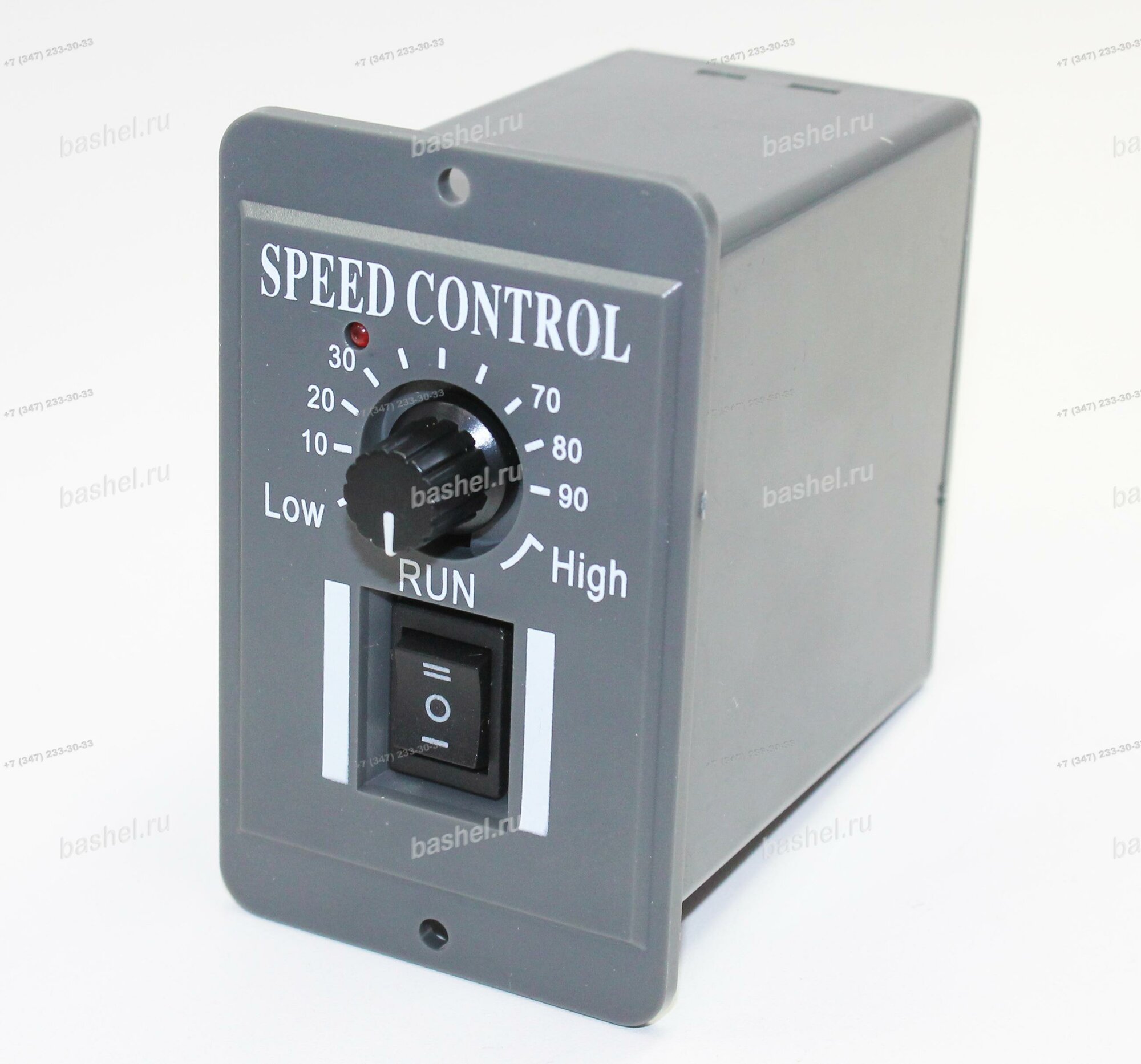 CCM2US, Регулятор оборотов двигателя, 60х98х100 мм, (Uвх=12-48VDC, Imax=6A, переключатель реверса)