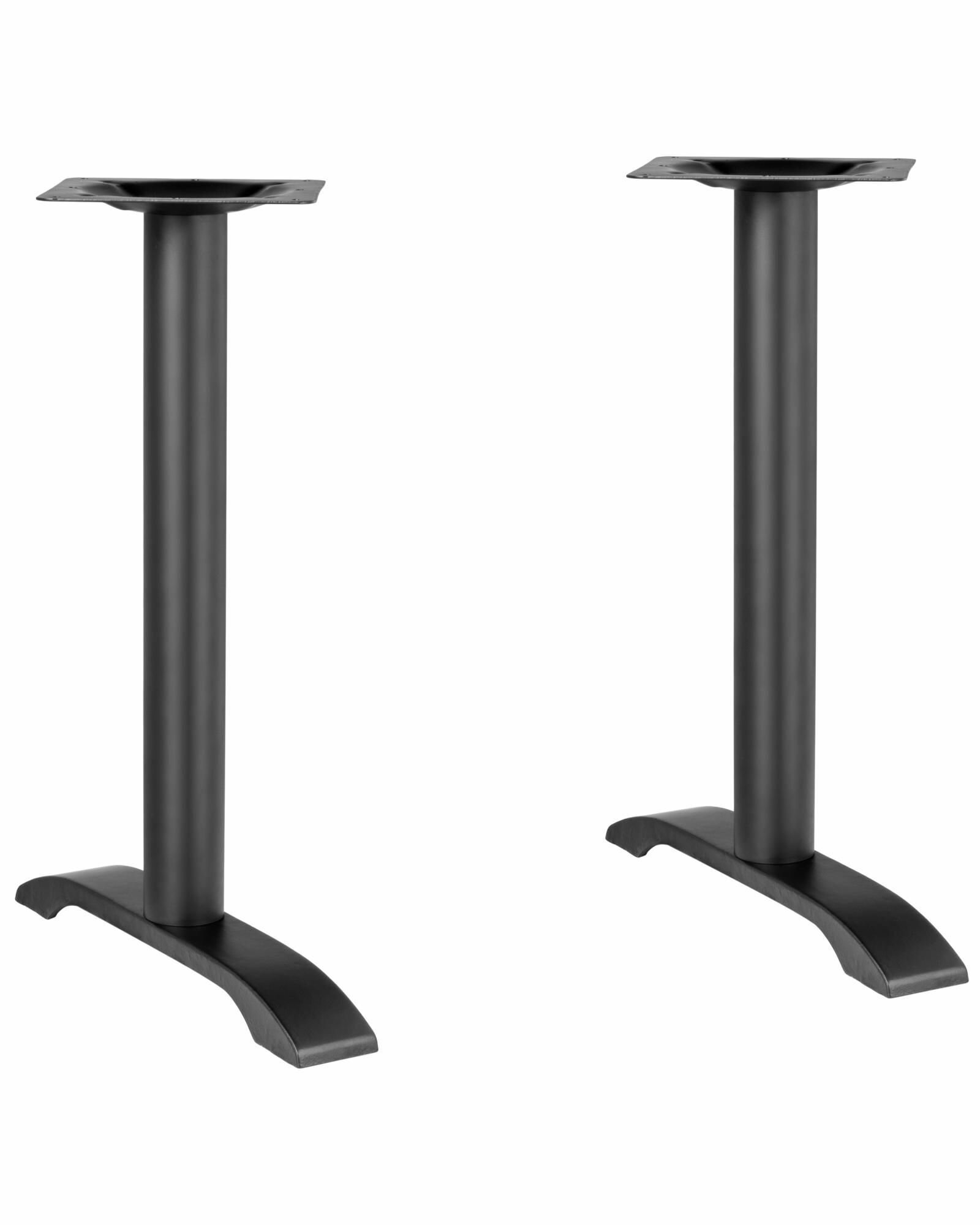 Подстолье LMS-5008 DOBRIN черный, круглая столешница, лапки