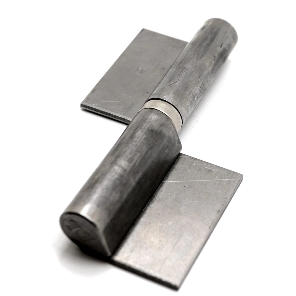 Петля гаражная ADVANCE на площадке под сварку, 140 х 20 х 29 мм, правая, сталь, с подшипником, нагрузка до 90кг