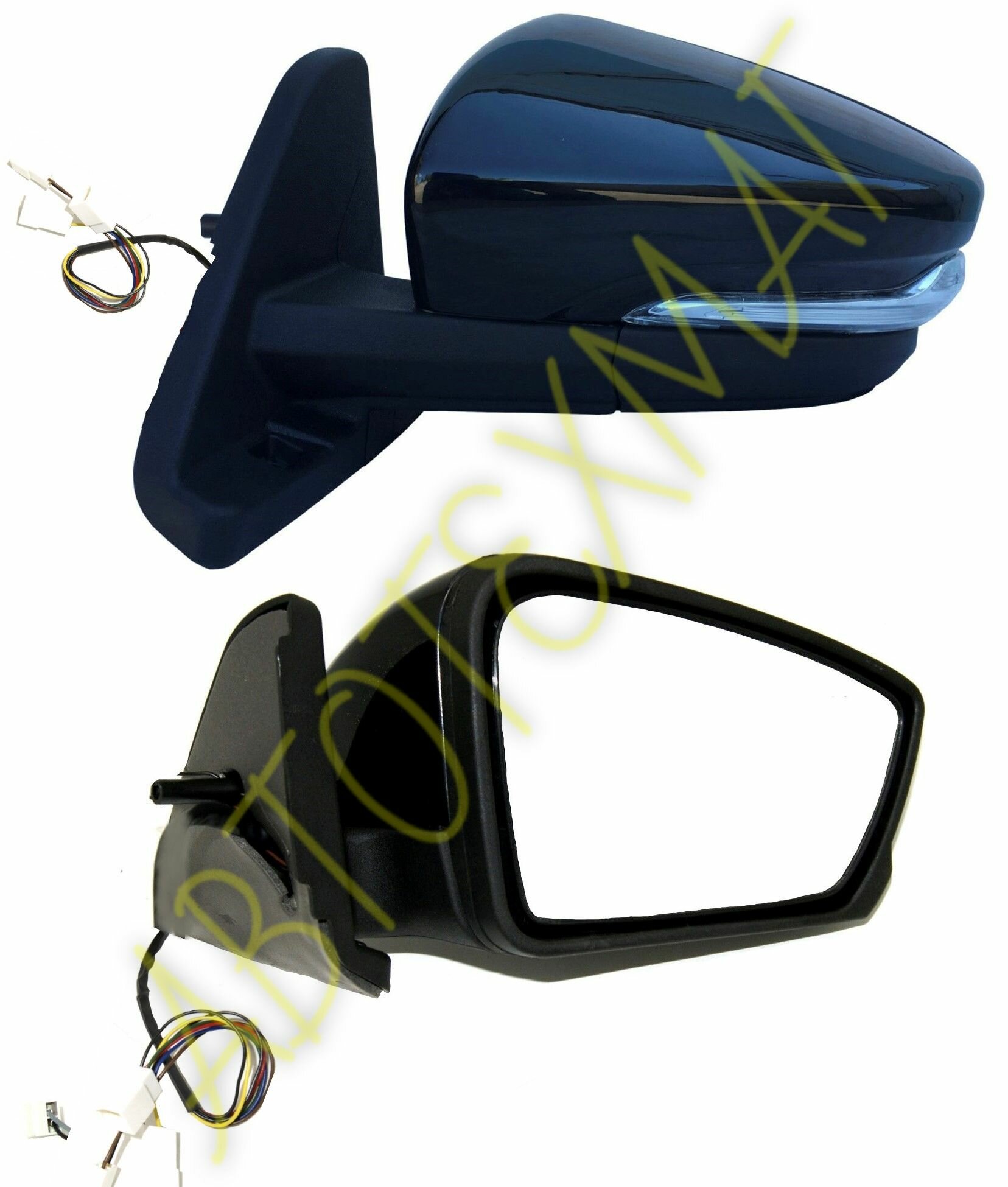 Зеркало боковое ВАЗ 21213, 21214 нива урбан комплект в корпусе Гранта ВАЗ 2191 с электроприводом, обогревом и повторителем поворотов.