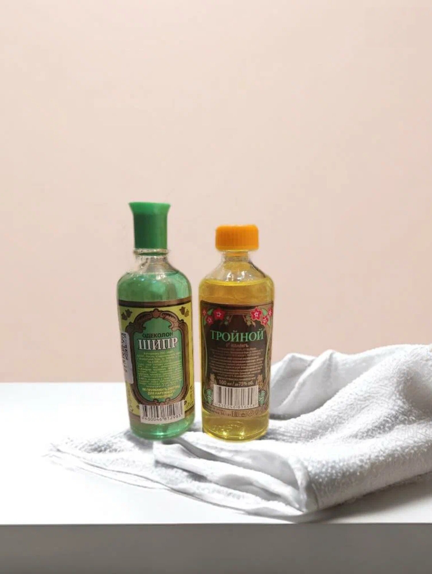 Набор средств для бритья Abar Box12, одеколон "Шипр", лосьон "Тройной", 200ml