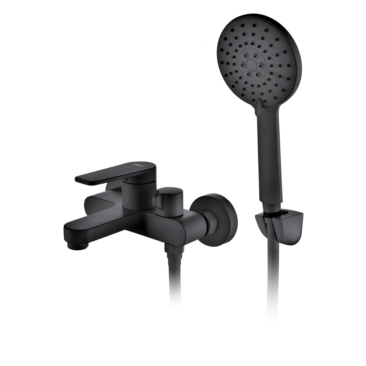 Смеситель для ванны с душем DK (ДК) Bayern.Frth DA1523205 черный