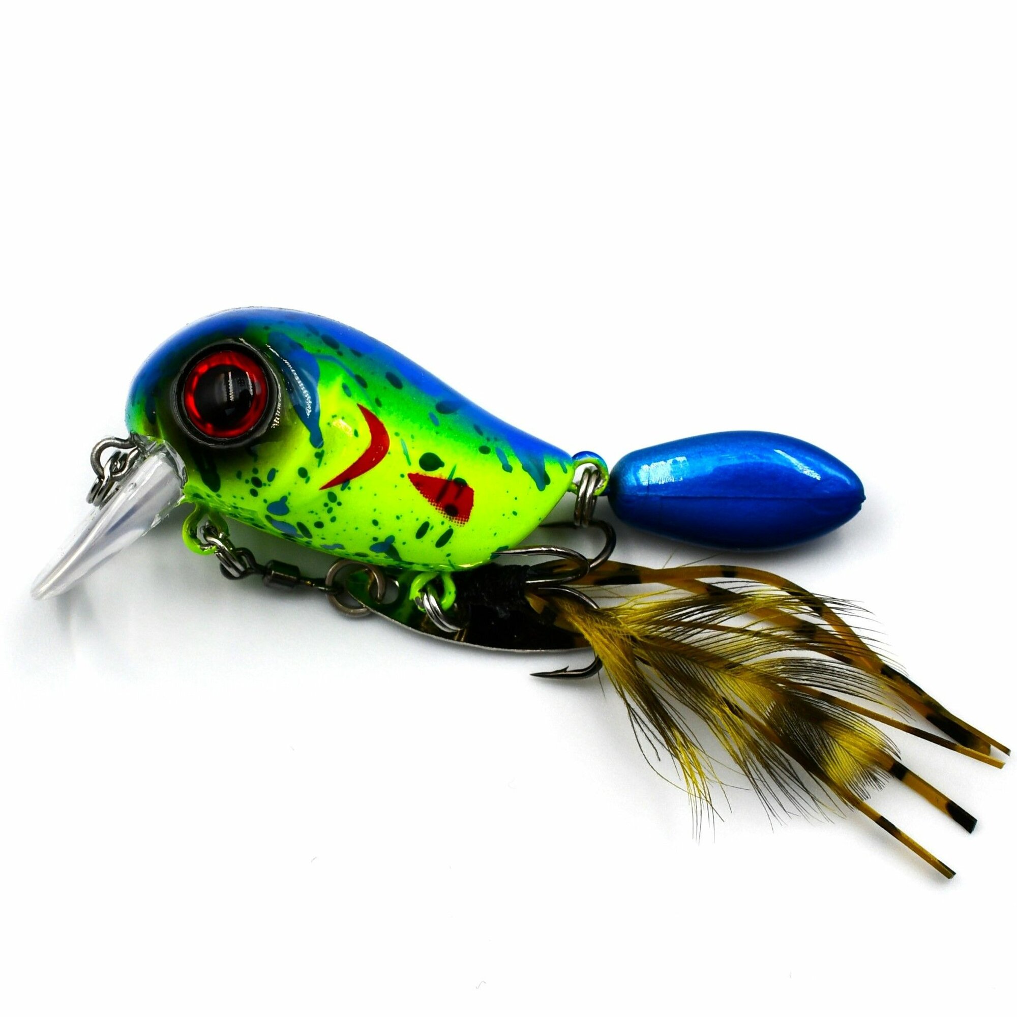 Воблер ультралайт KOSADAKA Micro Tappy 54 F