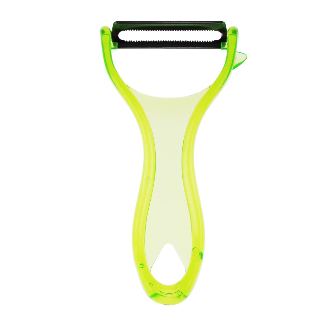 Овощечистка пластиково-металлическая, эргономичная ручка, долговечная, универсальная