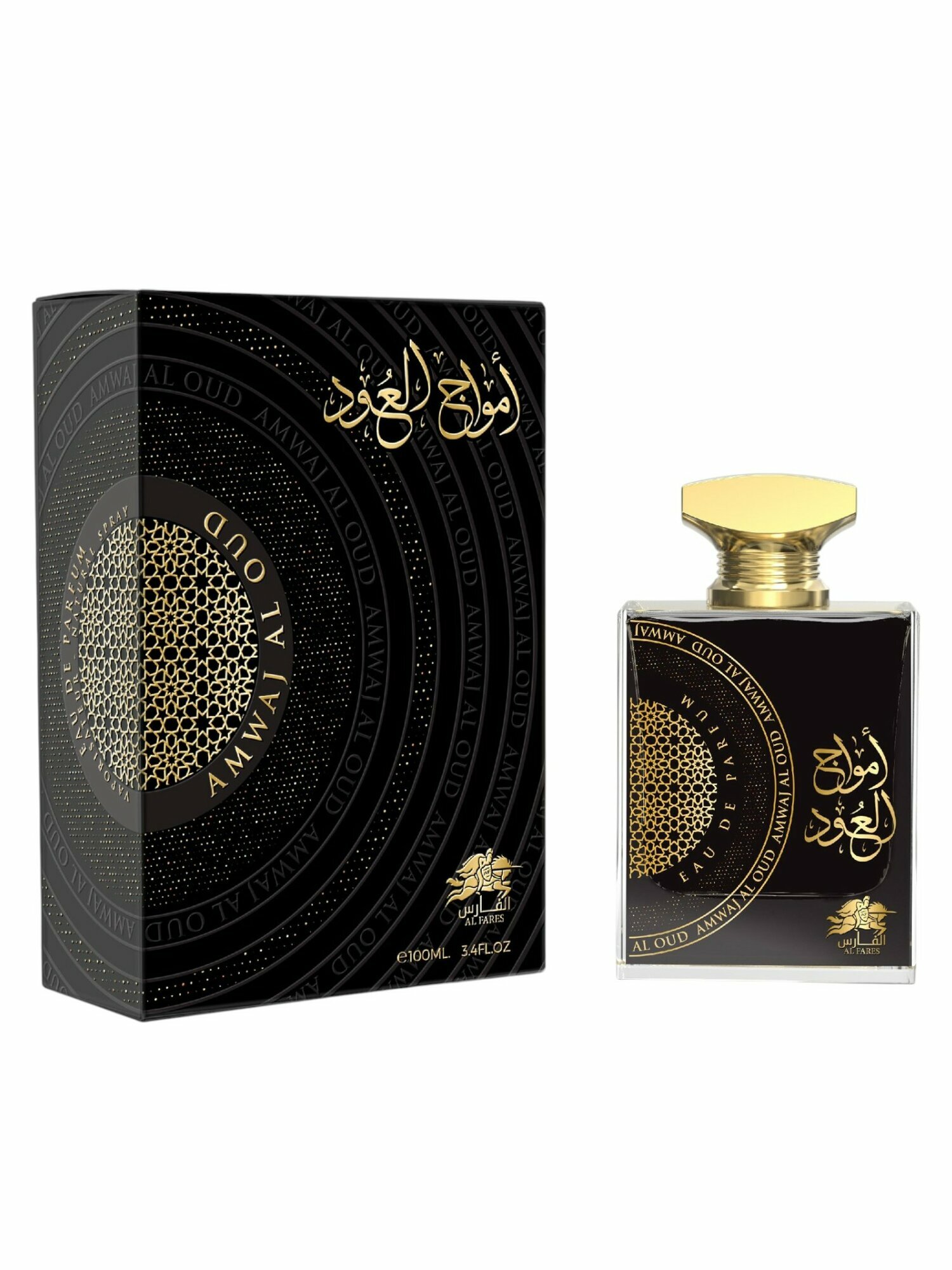 Парфюмерная вода Al Fares Amwaj Al Oud unisex, 100мл