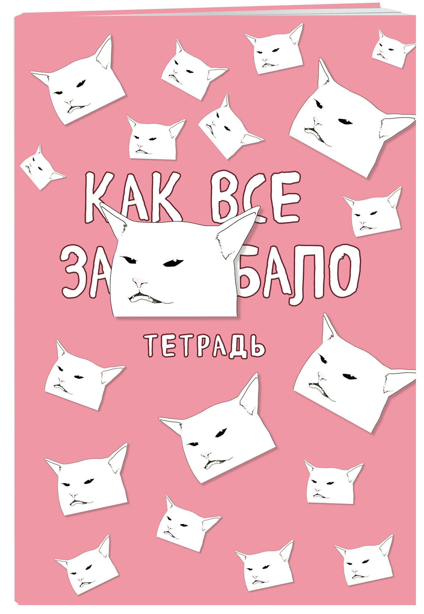 Тетрадь общая. Как все задолбало (А5, 48 л, мягкая обложка)