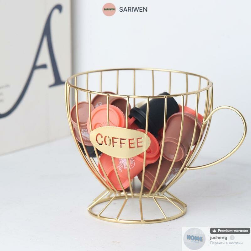 Держатель для кофейных капсул Nespresso, vertuo, Dolce Gusto, Tassimo, Krups. Универсальная подставка для кухни, хранение и декор, органайзер